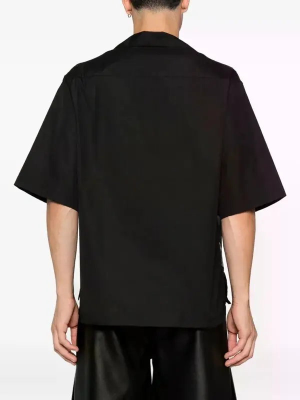 CHARLES JEFFREY Lightning-print Shirt