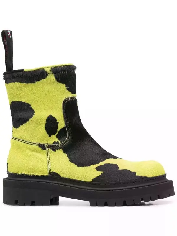 Camper Mid-calf Textured Boots