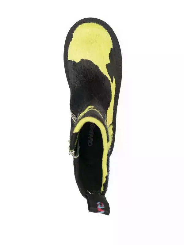 Camper Mid-calf Textured Boots