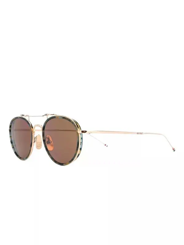 Thom Browne Round Frame Sunglasses
