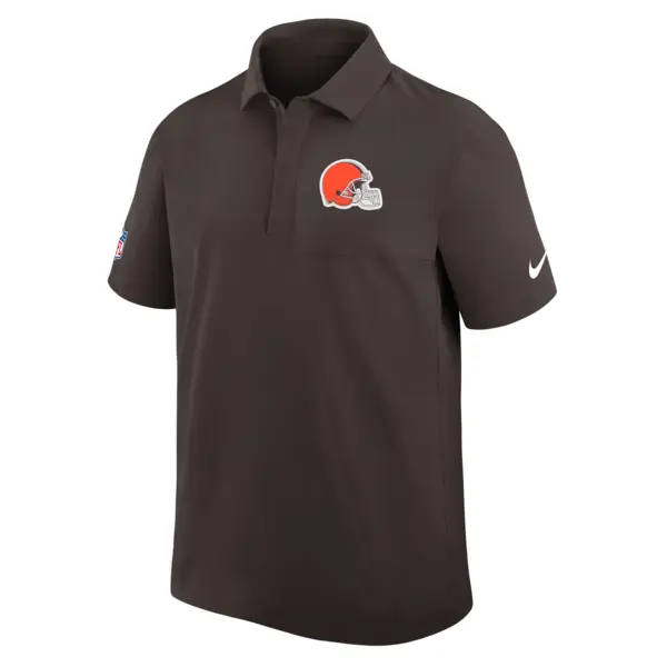 Nike Cleveland Browns City Pride Sideline Dri-fit Nfl Polo - Brown