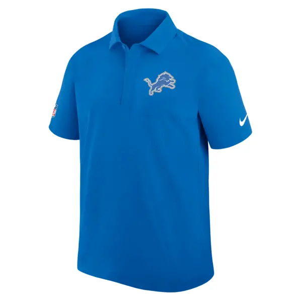 Nike Detroit Lions City Pride Sideline Dri-fit Nfl Polo - Blue