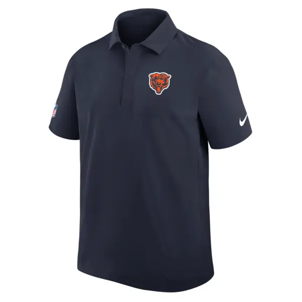Nike Chicago Bears City Pride Sideline Dri-fit Nfl Polo - Blue