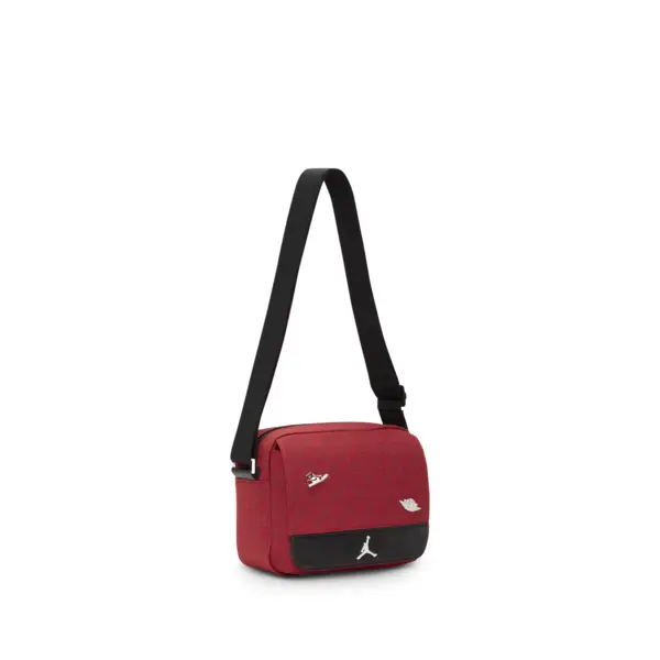 Jordan Monogram Mini Messenger Bag - Red | Editorialist