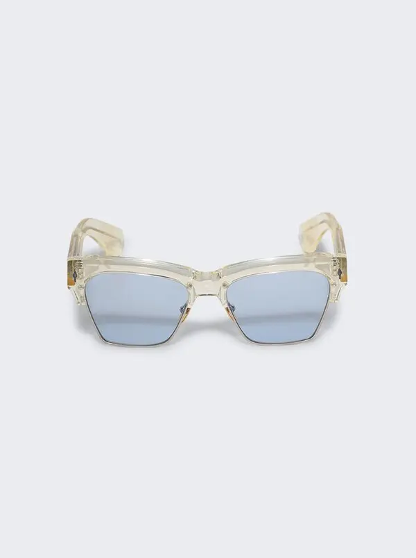 JACQUES MARIE MAGE Bugsy Sunglasses - Clear