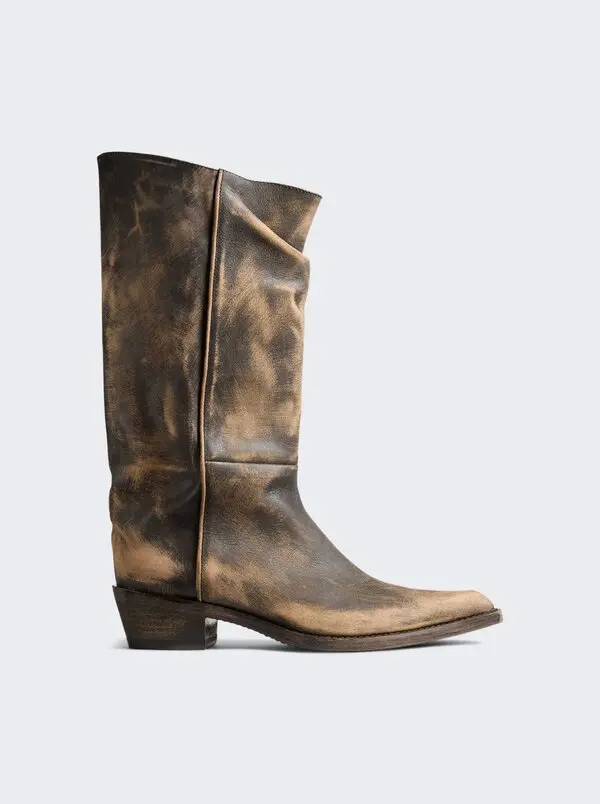 Khaite Clive Boots - Brown