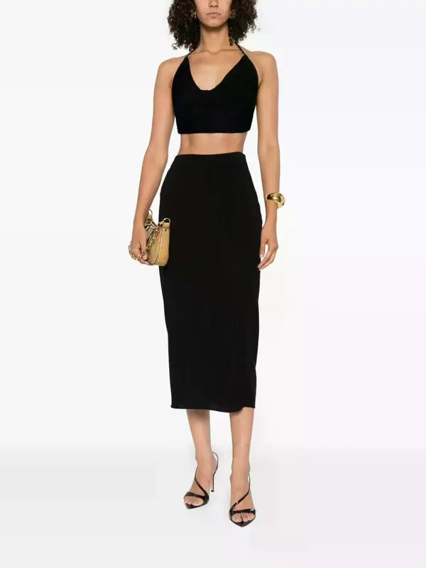 TOM FORD Draped Midi Skirt