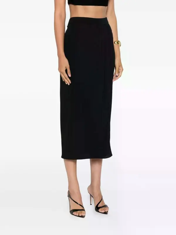 TOM FORD Draped Midi Skirt