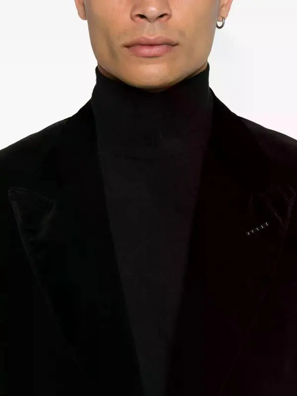 TOM FORD Single-breasted Velvet Jacket