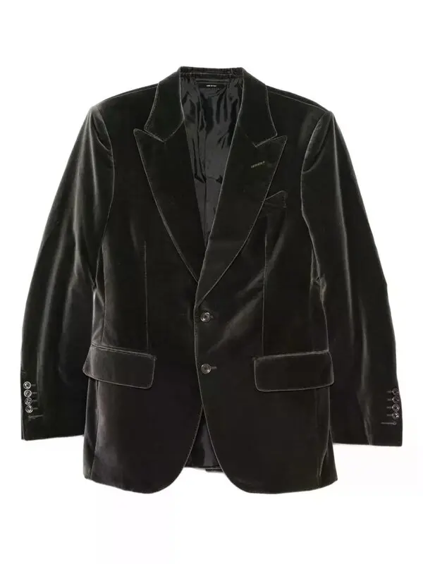 TOM FORD Single-breasted Velvet Blazer