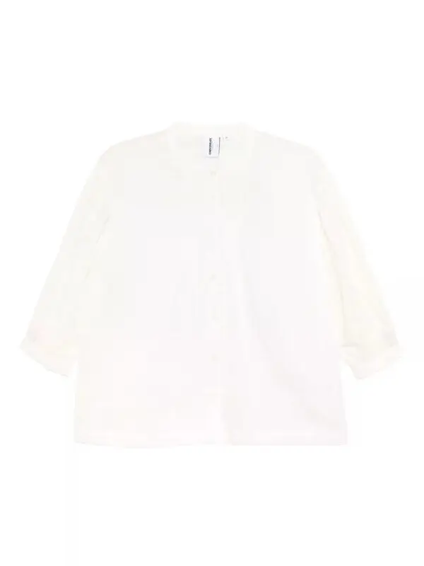 CHOCOOLATE Long-sleeved Shirt - White
