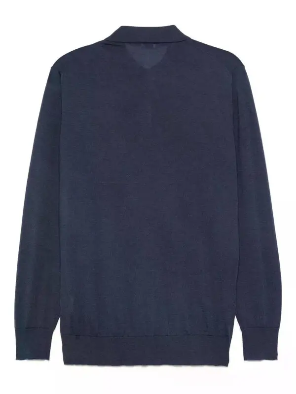 Caruso Long-sleeves Polo Shirt