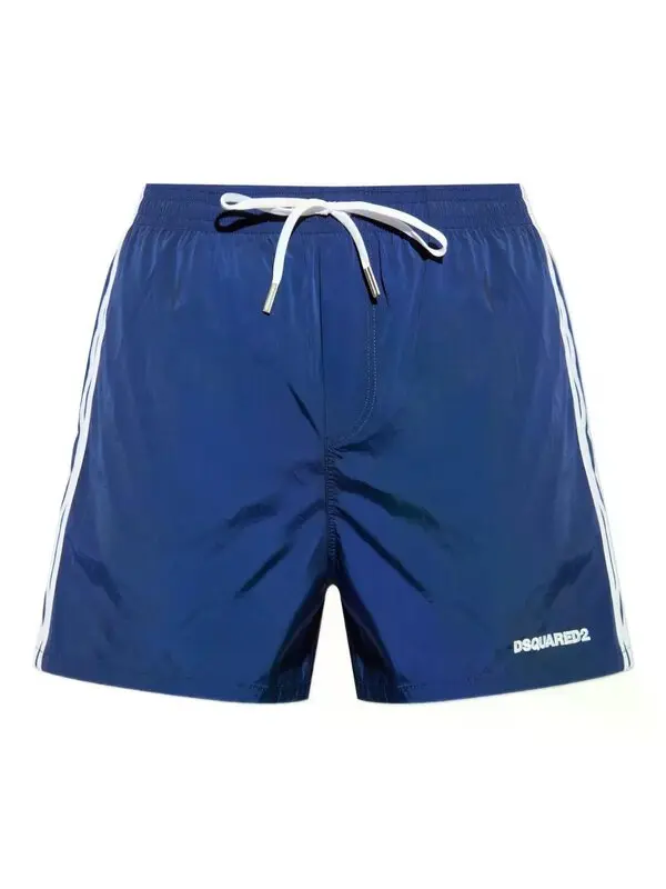 Dsquared2 Logo Swim Shorts - Blue