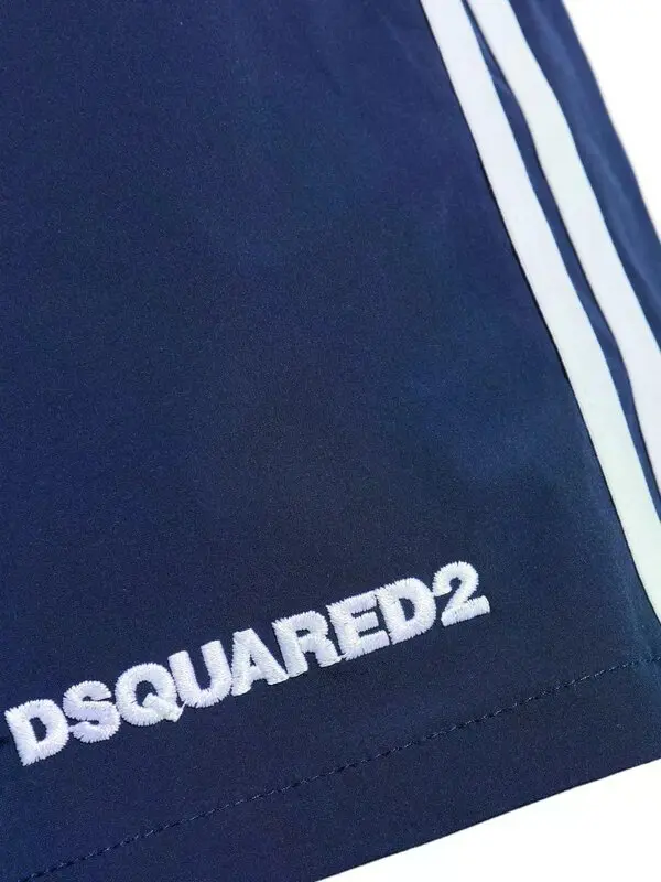 Dsquared2 Logo Swim Shorts - Blue