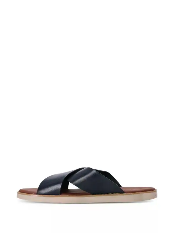 Cole Haan Cross-strap Leather Sandals