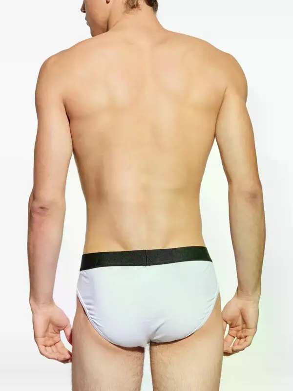 Dsquared2 Logo-band Briefs - White