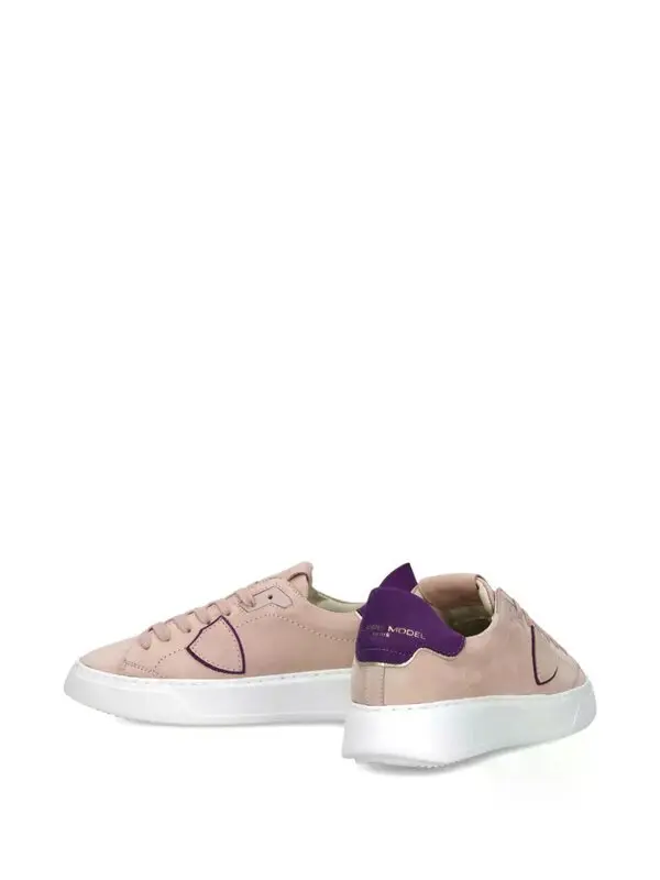 Philippe Model Suede Panelled Lace-up Sneakers