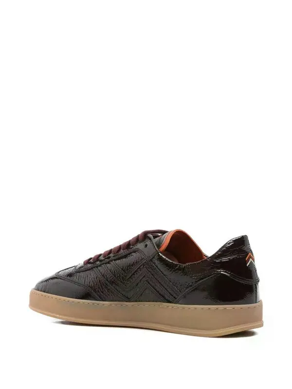 Missoni Patent Leather Zigzag Sneakers