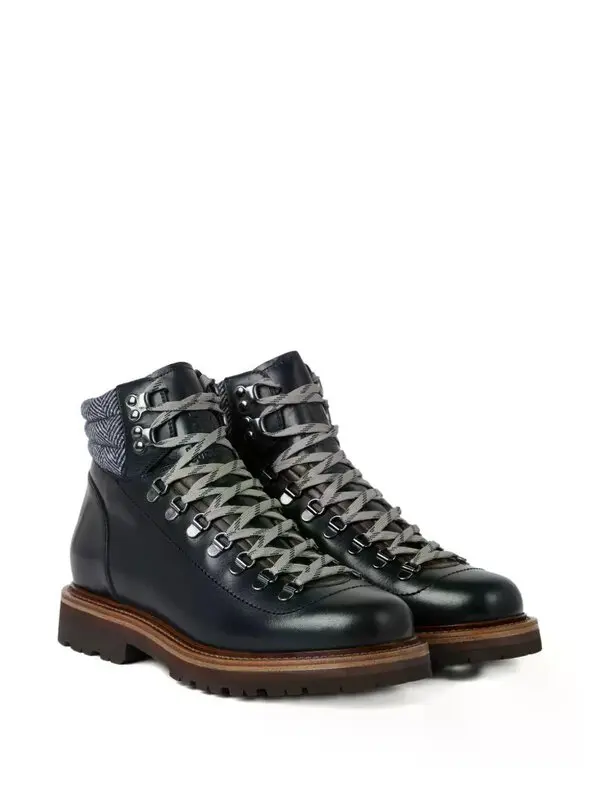 Brunello Cucinelli Lace-up Hiking Boots
