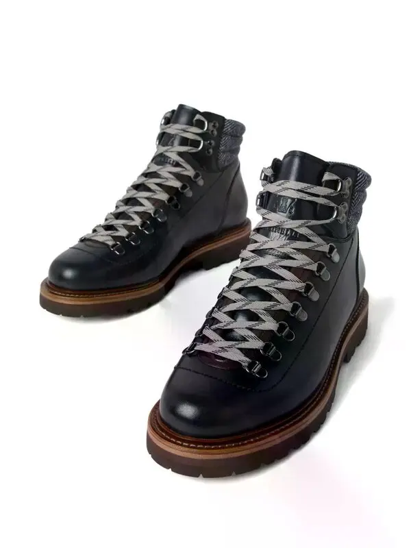 Brunello Cucinelli Lace-up Hiking Boots