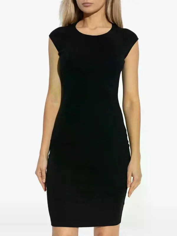 Dsquared2 Short-Sleeved Bodycon Mini Day Dress In Black - 40% Off |  Editorialist