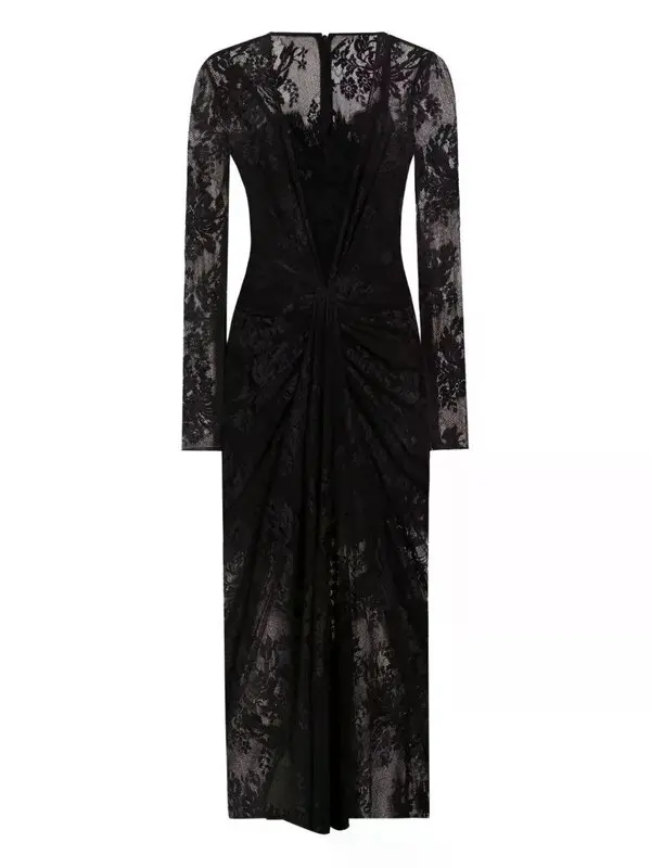 Dolce & Gabbana Lace Long-sleeve Dress
