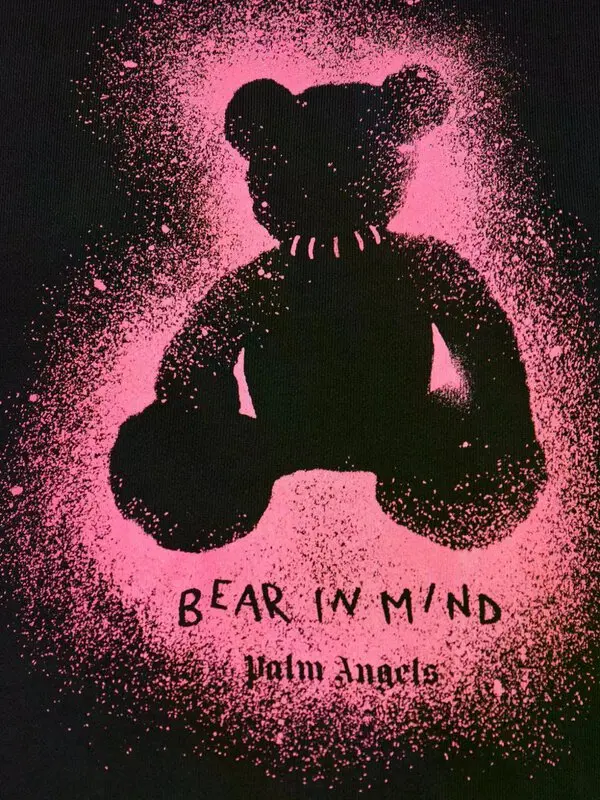 Palm Angels Bear Spray-paint Sweatshirt