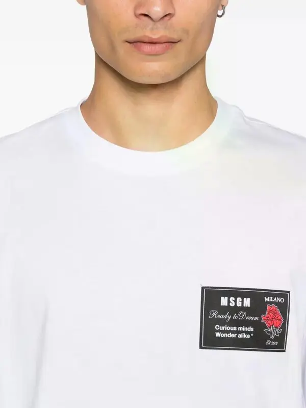 MSGM Cotton T-shirt