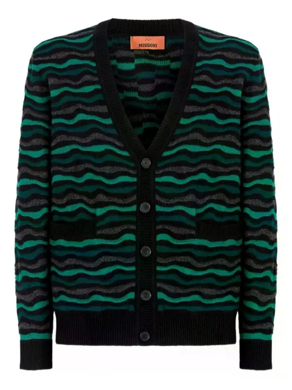 Missoni Wave-pattern Cardigan