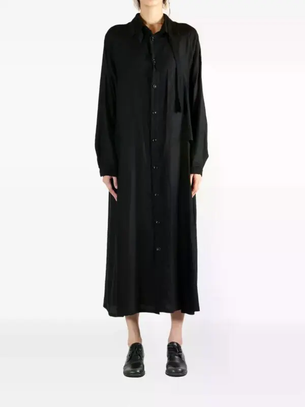 Y’s Button-cuff Shirt Dress