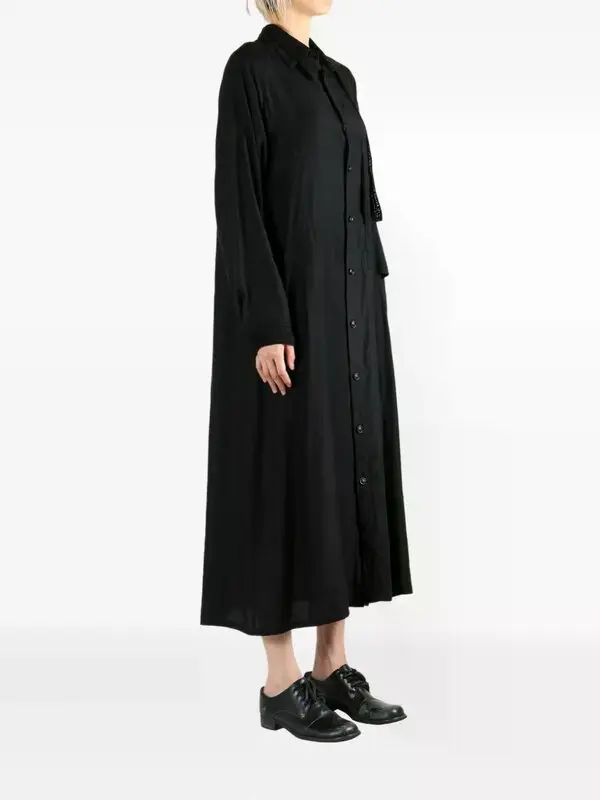 Y’s Button-cuff Shirt Dress