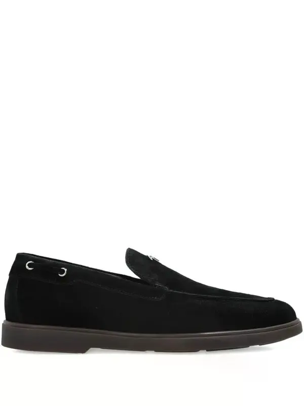 GIUSEPPE ZANOTTI Logo-plaque Loafers