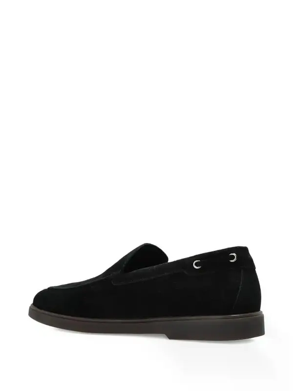 GIUSEPPE ZANOTTI Logo-plaque Loafers