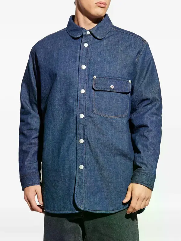 Kenzo Buttoned Flap-pocket Shirt