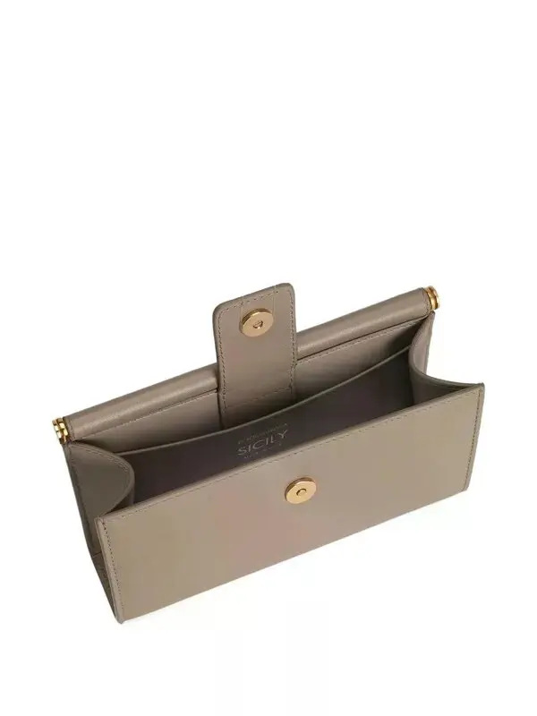 Dolce & Gabbana Clasp-fastening Mini Bag - Neutrals