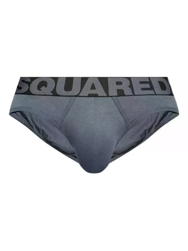 Dsquared2 Logo-band Briefs - Grey
