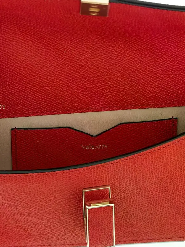 VALEXTRA Iside Clutch - Red