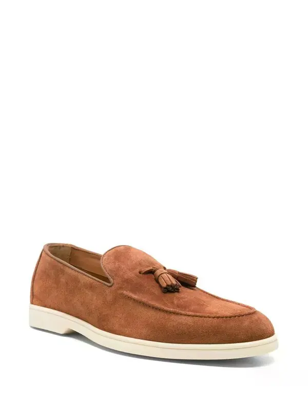 DOUCAL'S Leather Loafers - Brown