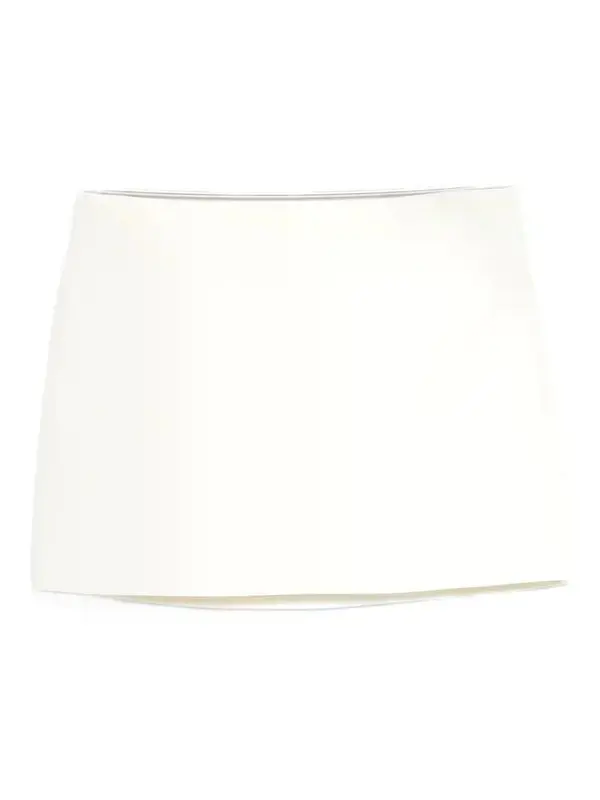 P.a.r.o.s.h Straight Mini Skirt - Neutrals