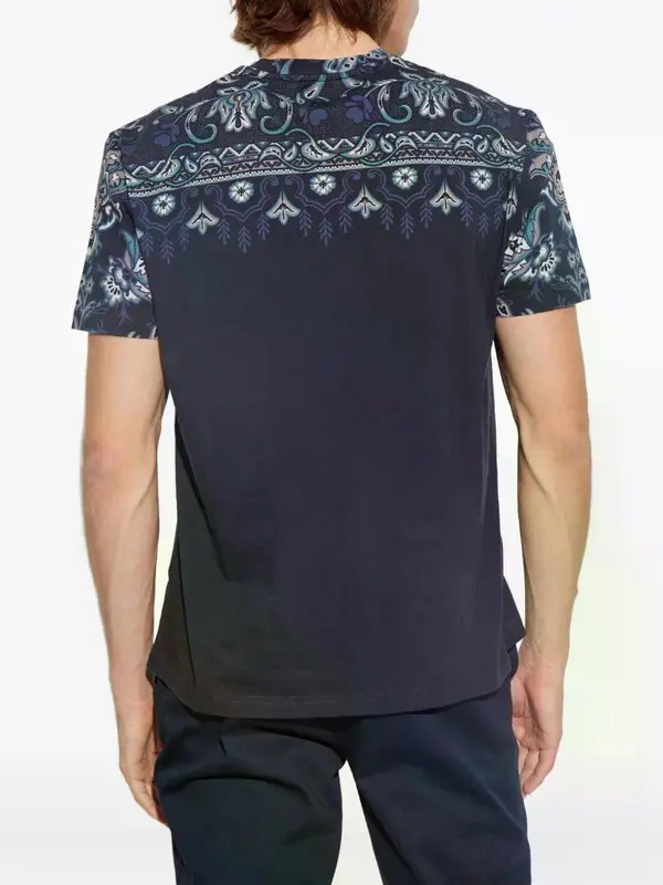 Etro Paisley-print Short-sleeved T-shirt
