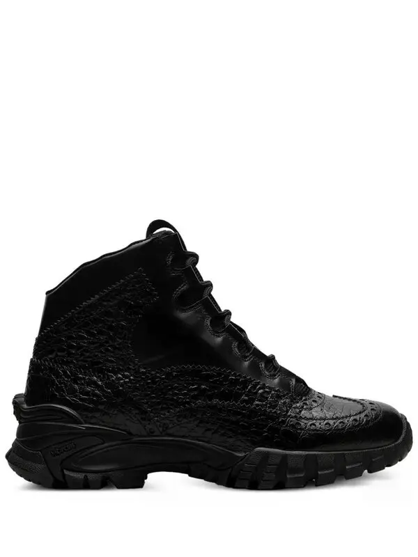 Versace Lace-up Vibram Boots