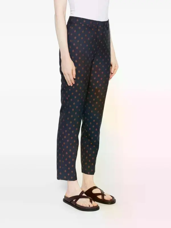 Etro Geometric-print Trousers