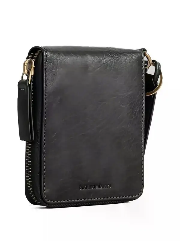 BEA MOMBAERS Zip-fastening Leather Wallet - Black