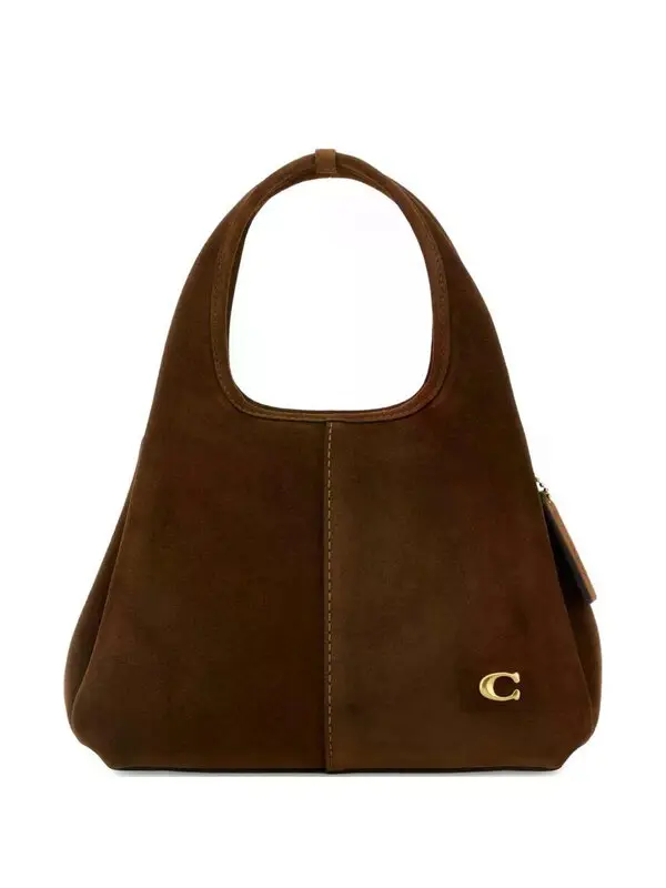 COACH Lana Shoulder Bag With Logo Detail - Brown