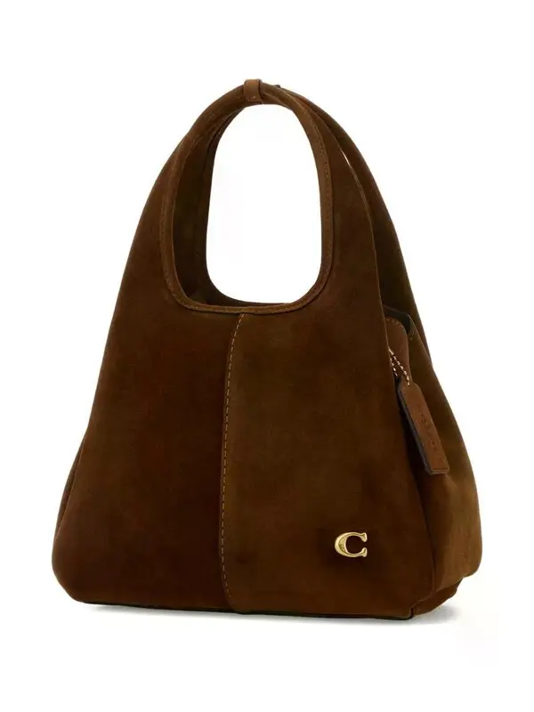 COACH Lana Shoulder Bag With Logo Detail - Brown
