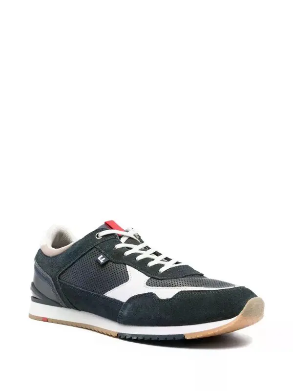 Lloyd Leather Panelled Suede Sneakers