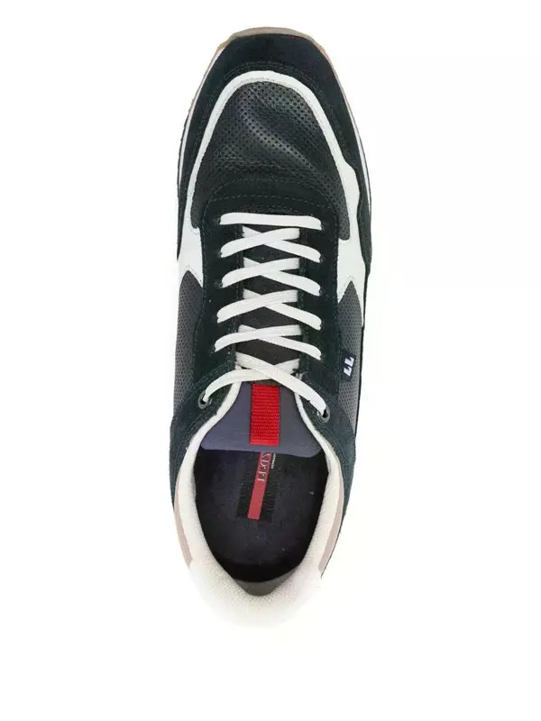 Lloyd Leather Panelled Suede Sneakers