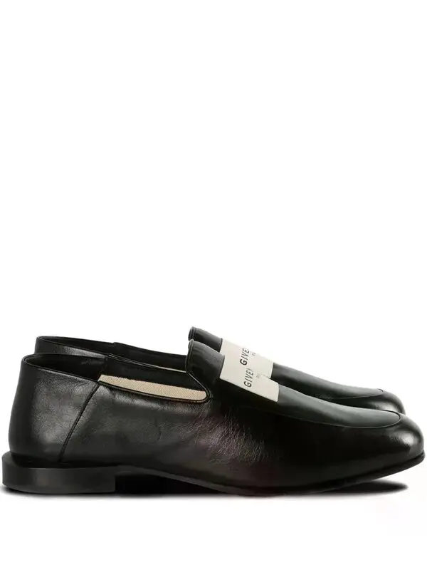 Givenchy Leather Logo Loafers