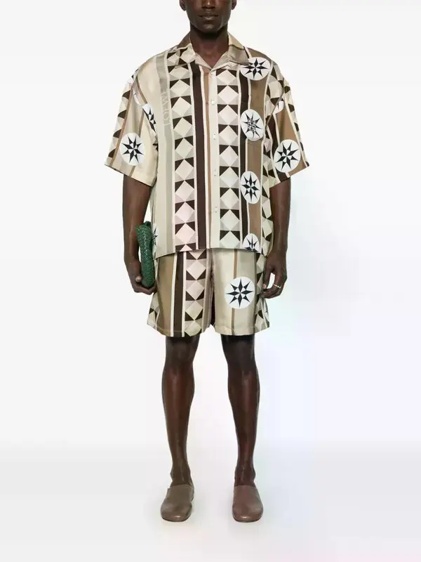 Loewe Graphic-print Shirt - Neutrals