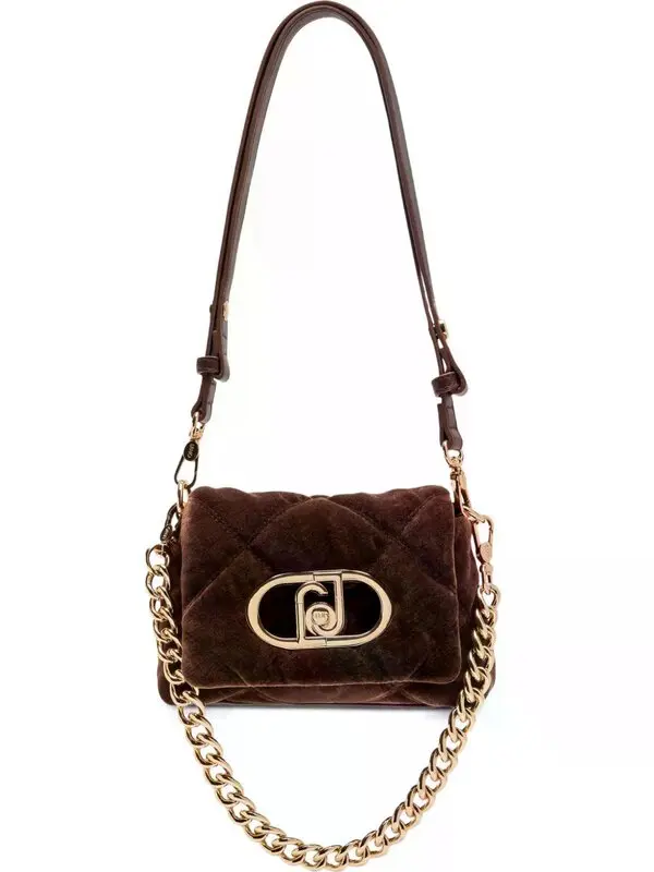 Liu Jo Small Lapuffy Quilted Cross Body Bag - Brown